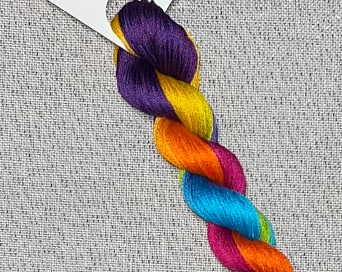Gobo June '24 Mystery Colorway, Hand Dyed Floss, Variegated Thread ...