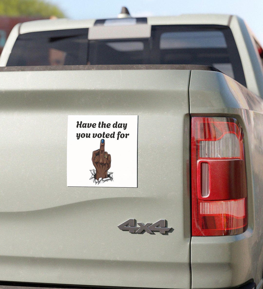 Middle Finger Car Magnet - Etsy