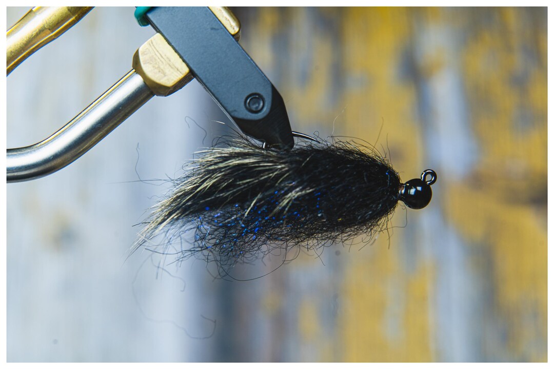 Jig Streamer - Frosted Black - Etsy