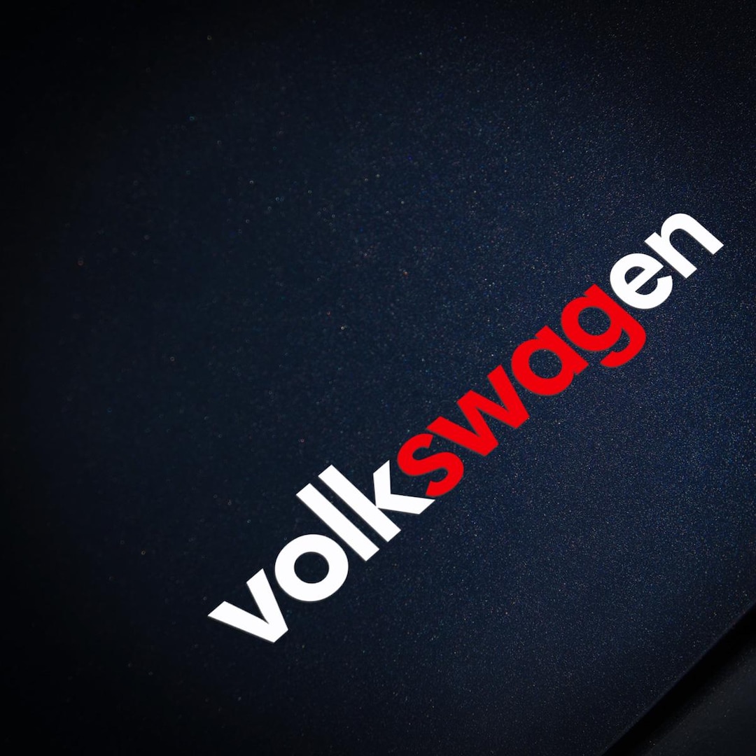 SWAG Sticker Decal for Volkswagen, Camper Van Caravan Decal, Car Window ...