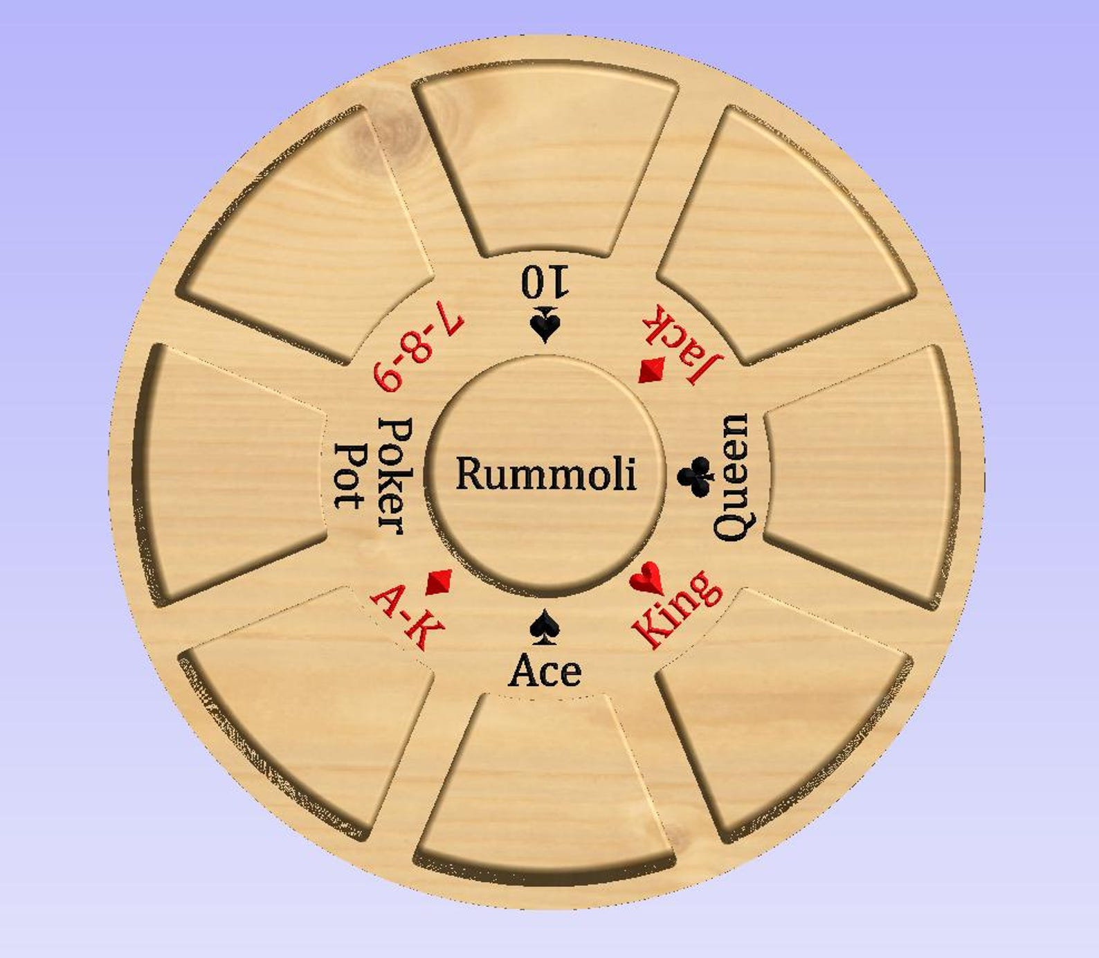 Rummoli Board Game Plans for CNC - CRV, SVG File Download - Etsy Canada