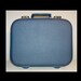 Powder Blue Vanity Suitcase Small Hardside Mid Century - Etsy
