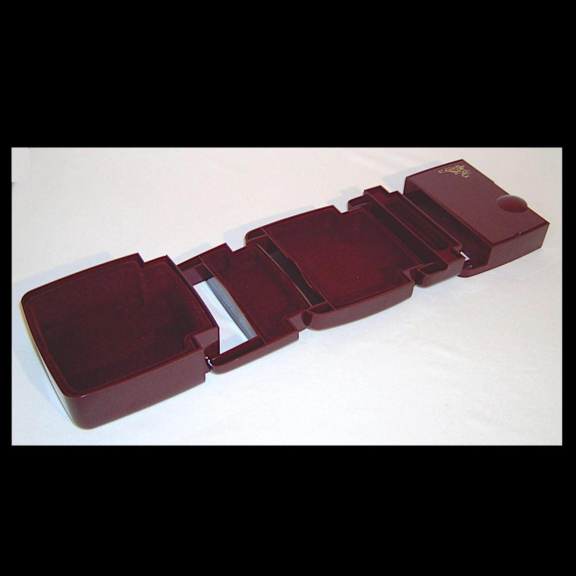The Jewel Kit - Stacking Jewellery Box, Small Roomy Travel Vanity Case ...