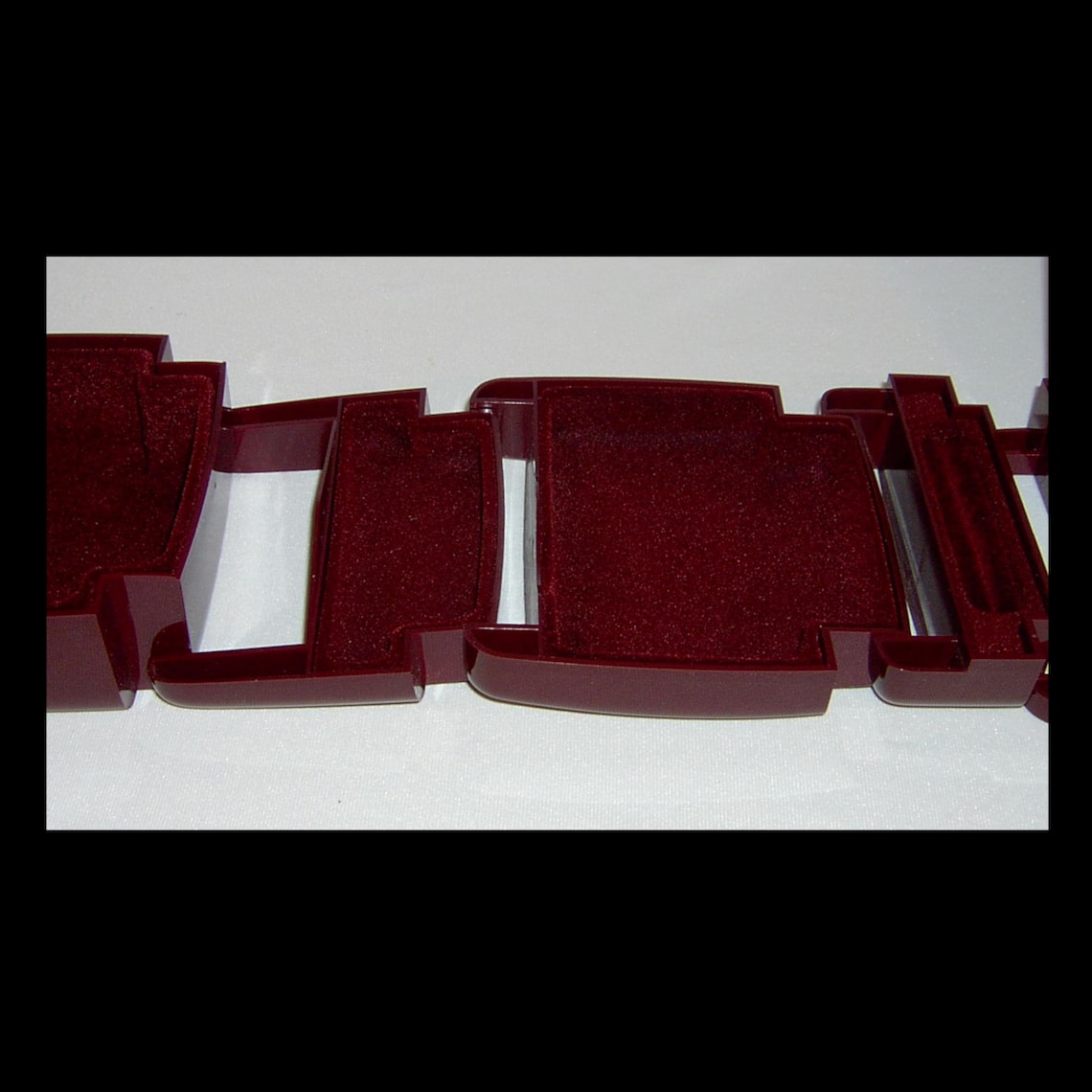 The Jewel Kit - Stacking Jewellery Box, Small Roomy Travel Vanity Case ...