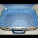 Powder Blue Vanity Suitcase Small Hardside Mid Century - Etsy