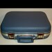 Powder Blue Vanity Suitcase Small Hardside Mid Century - Etsy