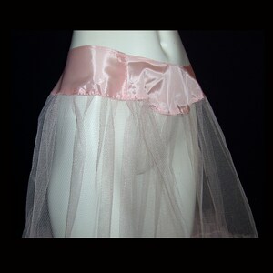 Large XL - New 1950s Light Pink Tulle Crinoline - 2 Tone - Petticoat ...