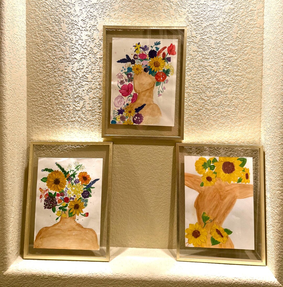 Gold Frame for Watercolor Paper Paintings - Etsy