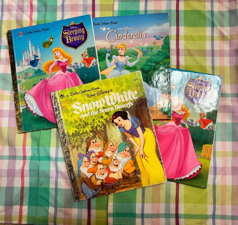 Custom Disney Princess Junk Journal – Made-to-order Little Golden Book ...