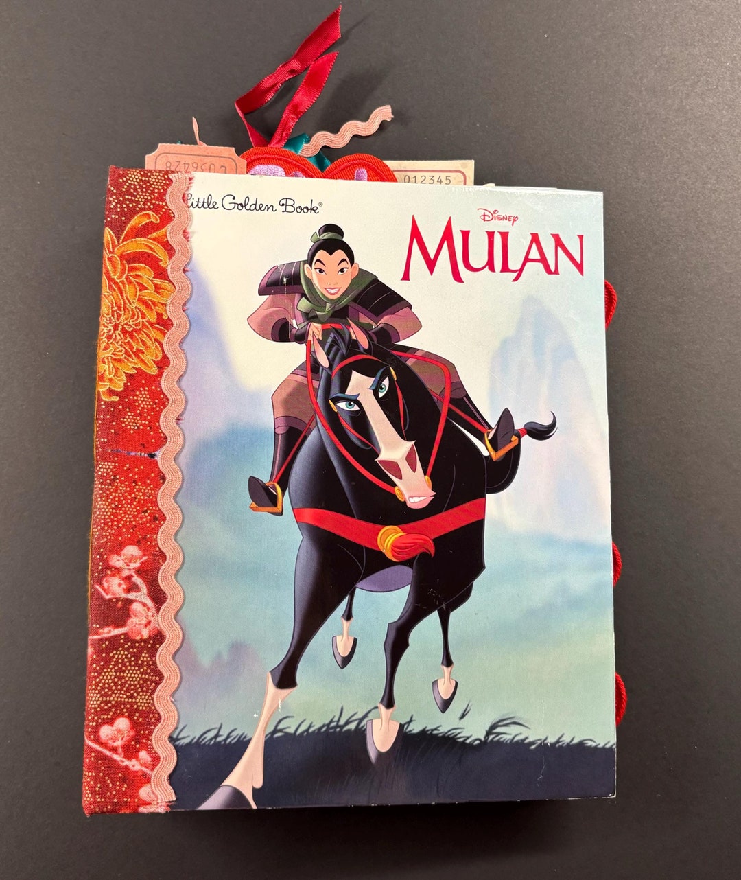 Handmade Little Golden Book Mulan Junk Journal - Etsy