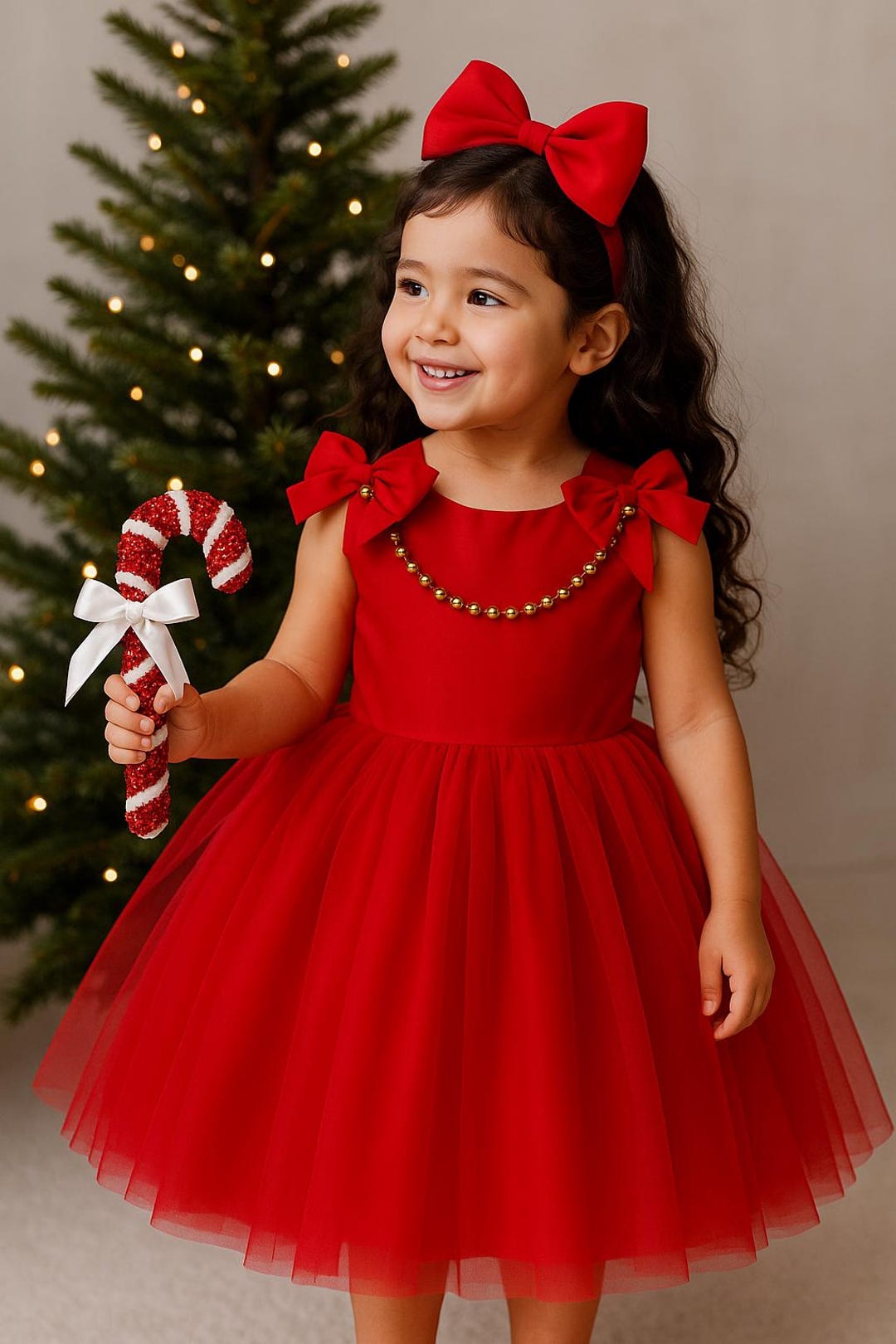 Red Christmas Dress for Little Princesses - Stand Out in Style this ...