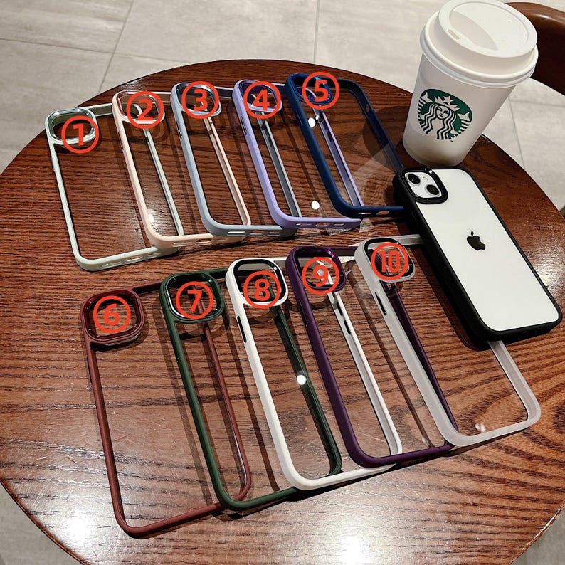 Handmade Resin Phone Case With Iridescent Glitter, Pearl Accents, and ...