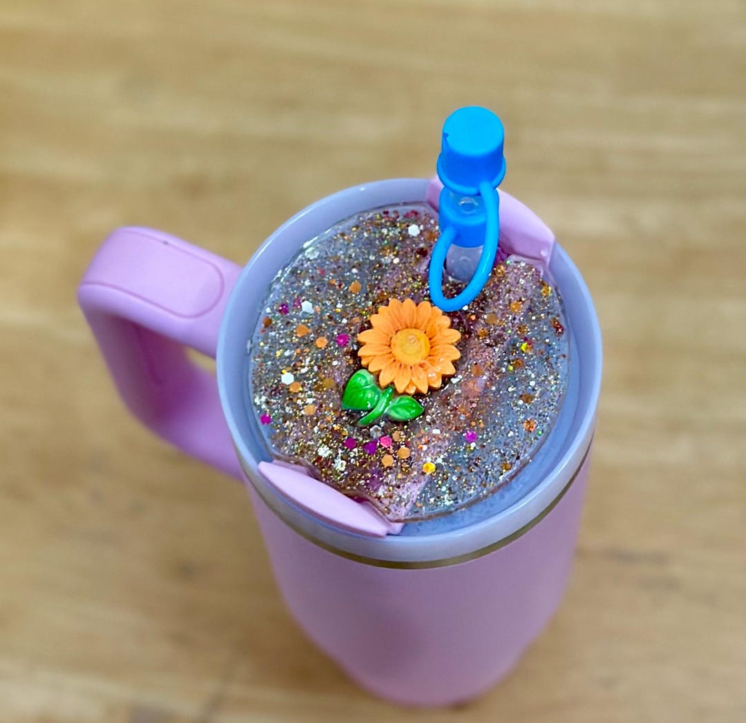 Sunflower Stanley Topper | 30oz Stanley Quencher 2.0 Straw Lid Topper ...
