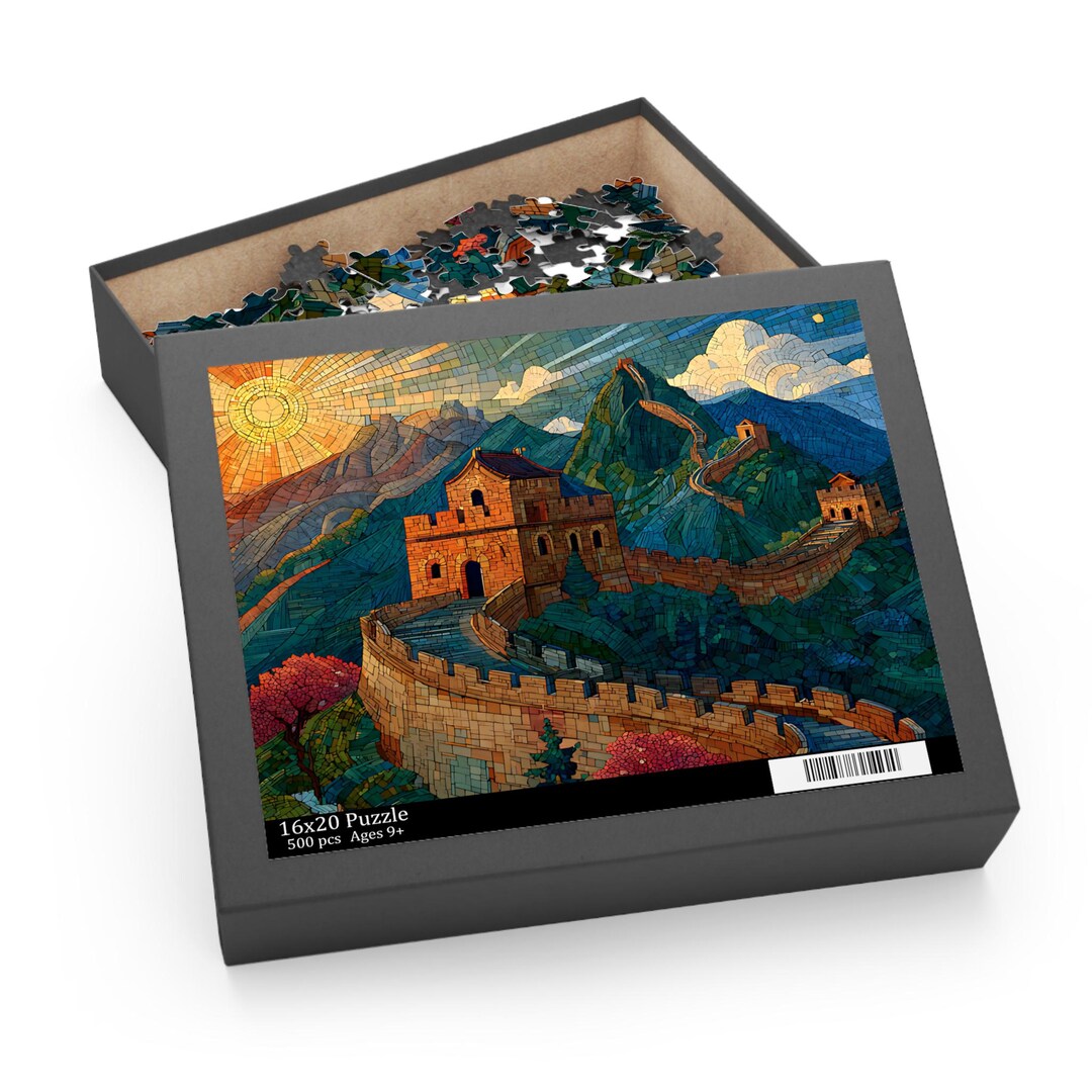 Great Wall of China Puzzle for Adults & Kids, World Wonder Jigsaw for ...