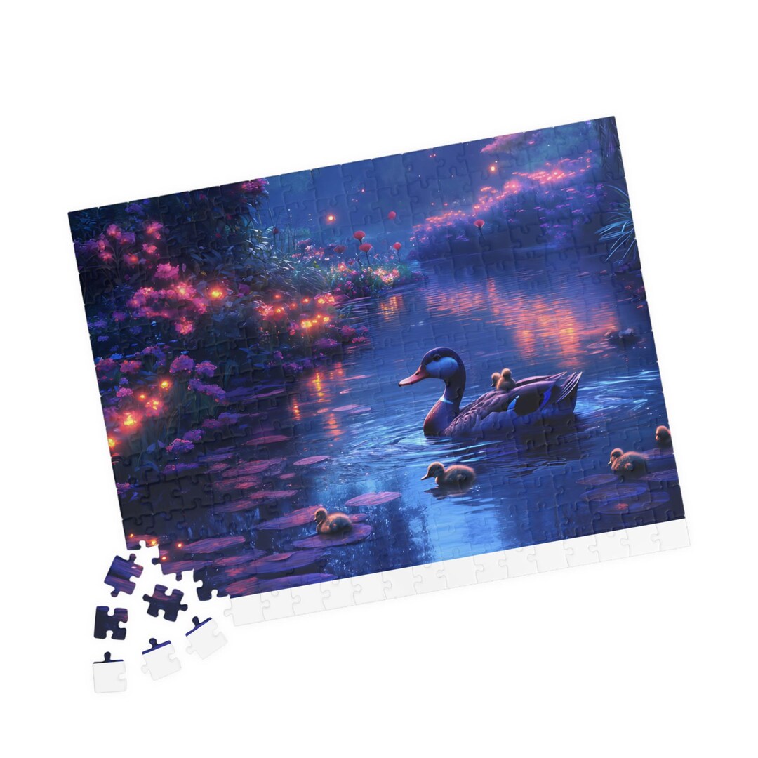 Ducks Puzzle for Adult and Kids, Duck Jigsaw for Nature Lovers, Nature ...