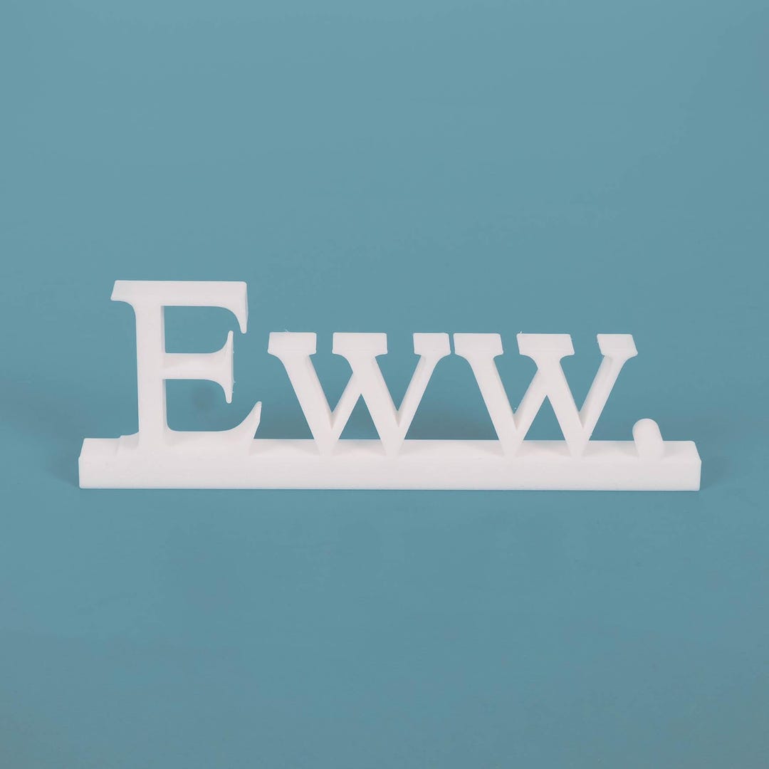 Eww Desk Sign Office Decor Work From Home Express Yourself Coworker ...
