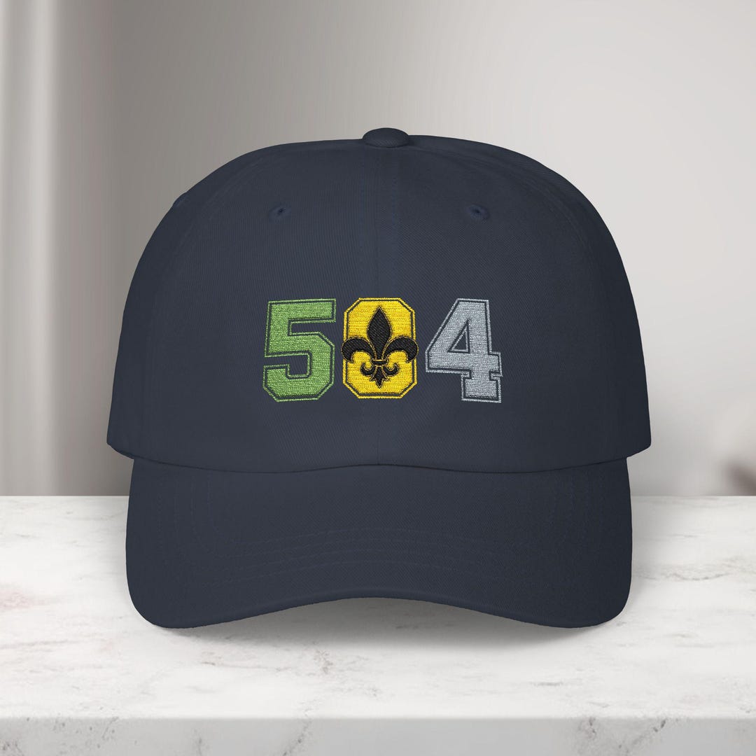 504 Area Code Hat, New Orleans Pride, Mens Womens NOLA Louisiana Area ...