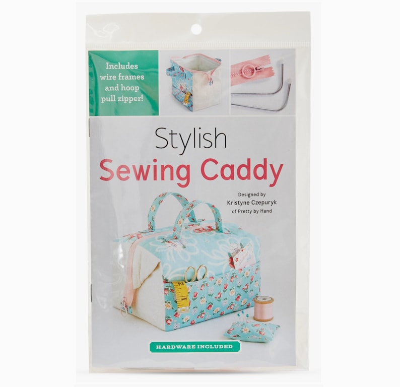 Stylish Sewing Caddy - Pattern, Wire Frame, and Zipper Included. - Etsy