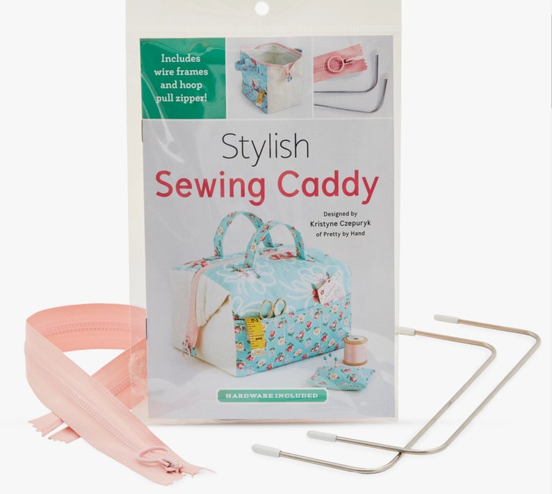 Stylish Sewing Caddy - Pattern, Wire Frame, and Zipper Included. - Etsy