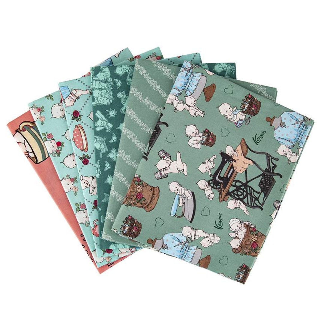 Sew Kewpie® 1-yard Bundle Sage - Riley Blake Designs - Etsy