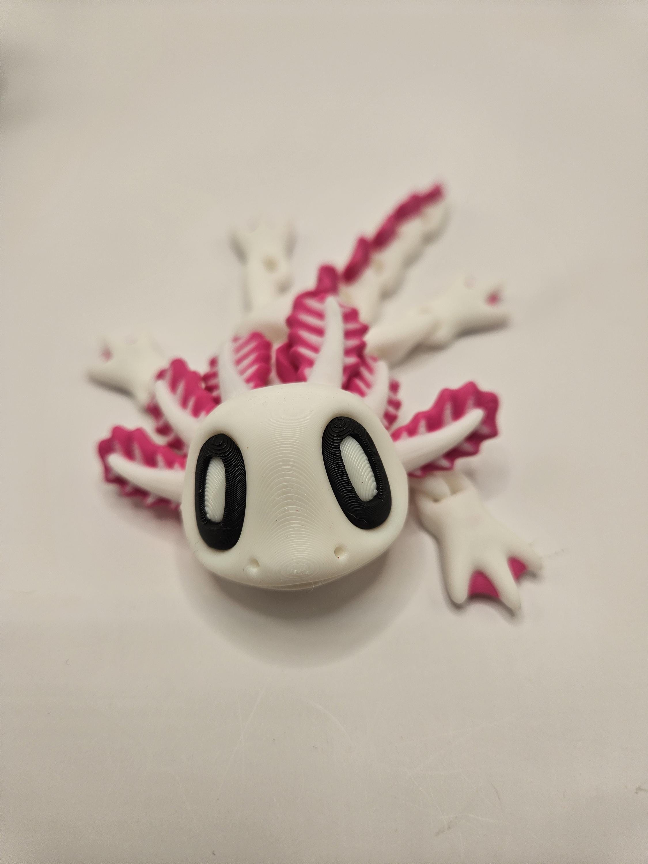 Axolotl With Seaweed Hideout - Etsy