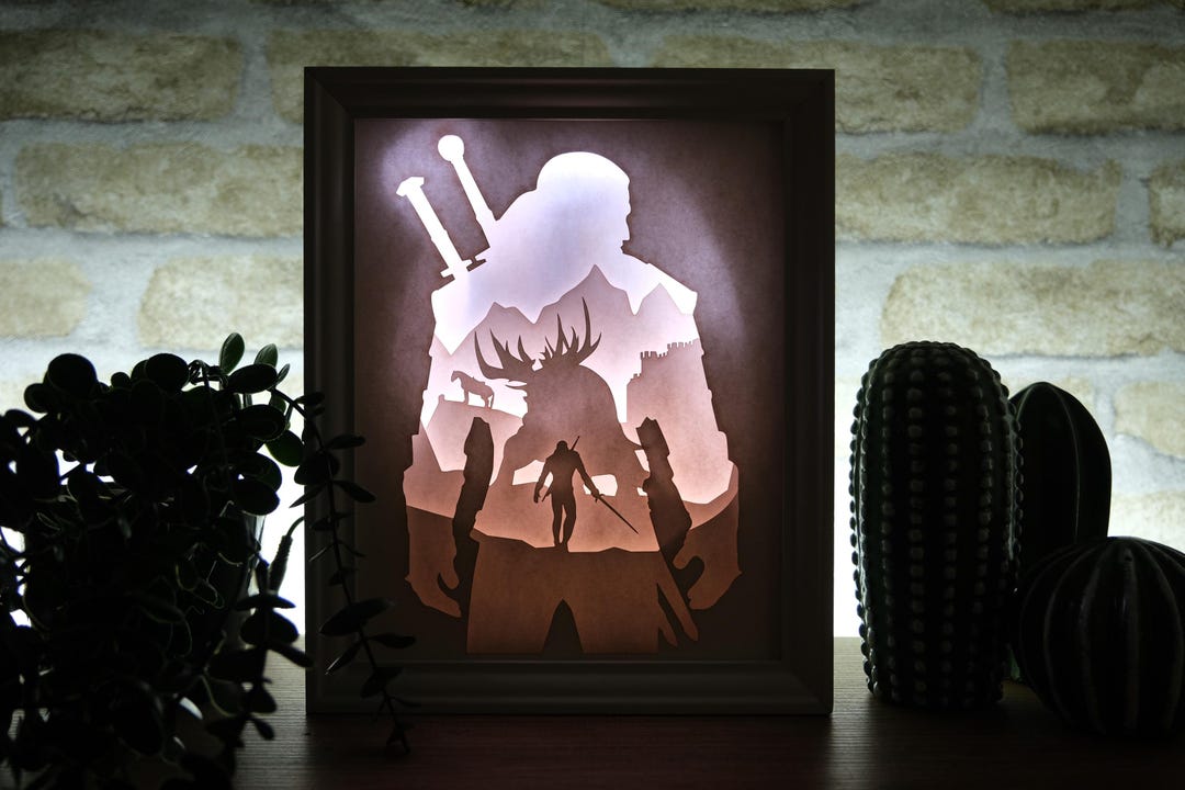 The Witcher Lamp Desk Witcher Night Lamp Unique Night Light for Film ...