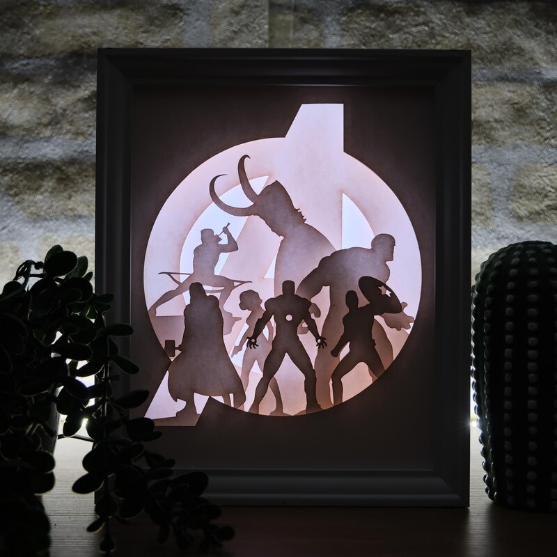 Avengers Night Light - Etsy