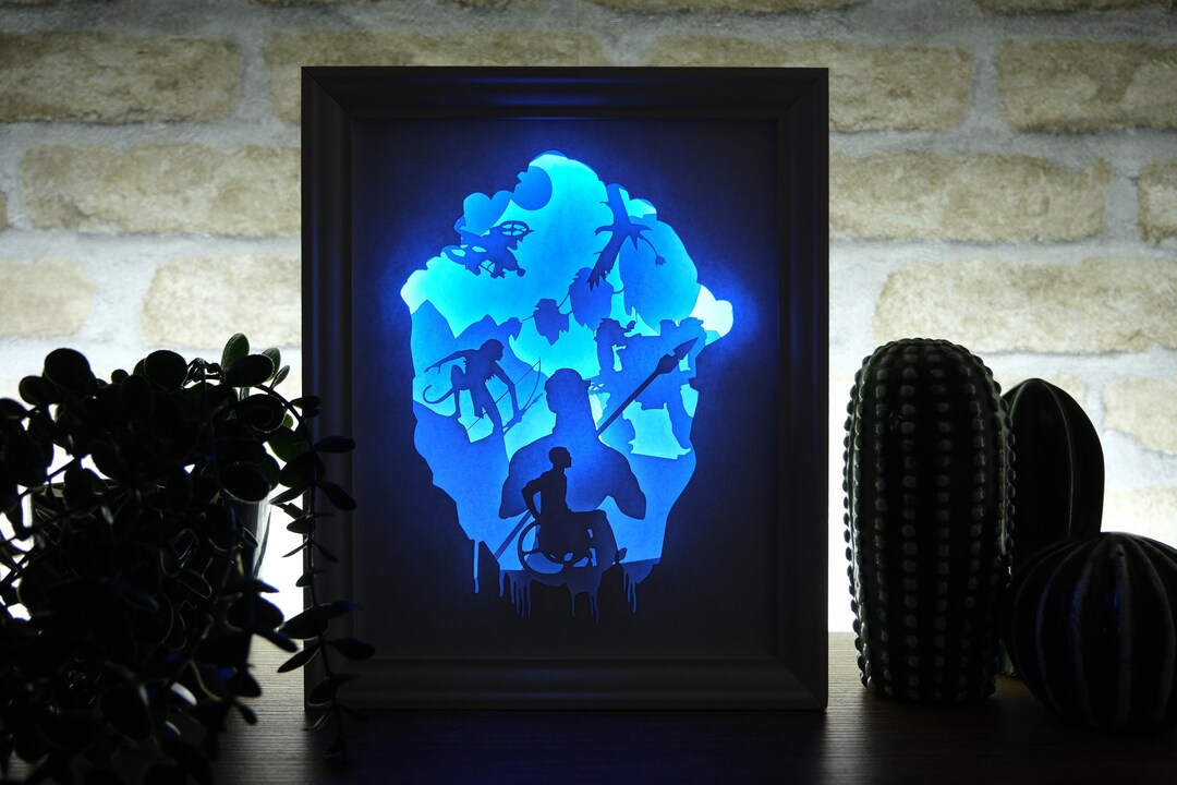 Avatar Lamp | Desk Sci-fi Night Lamp | Unique Night Light for Film ...