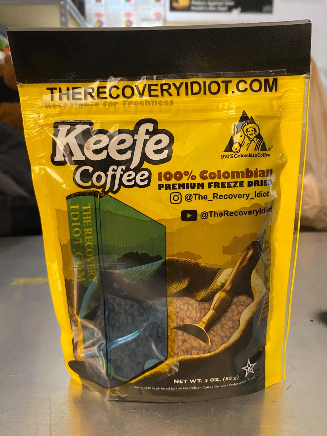 The Recovery Idiot Keefe Coffee - Etsy