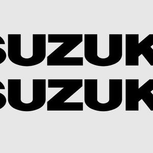 Suzuki Decals - Etsy