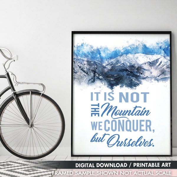 Conquer Quote - Etsy