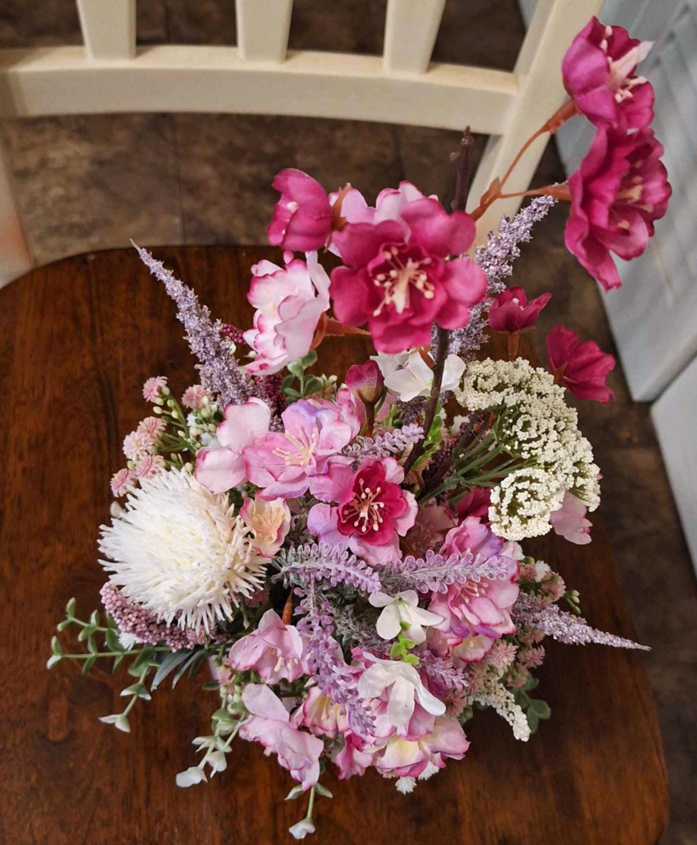 Spring Fusion Silk Floral Arrangement - Etsy