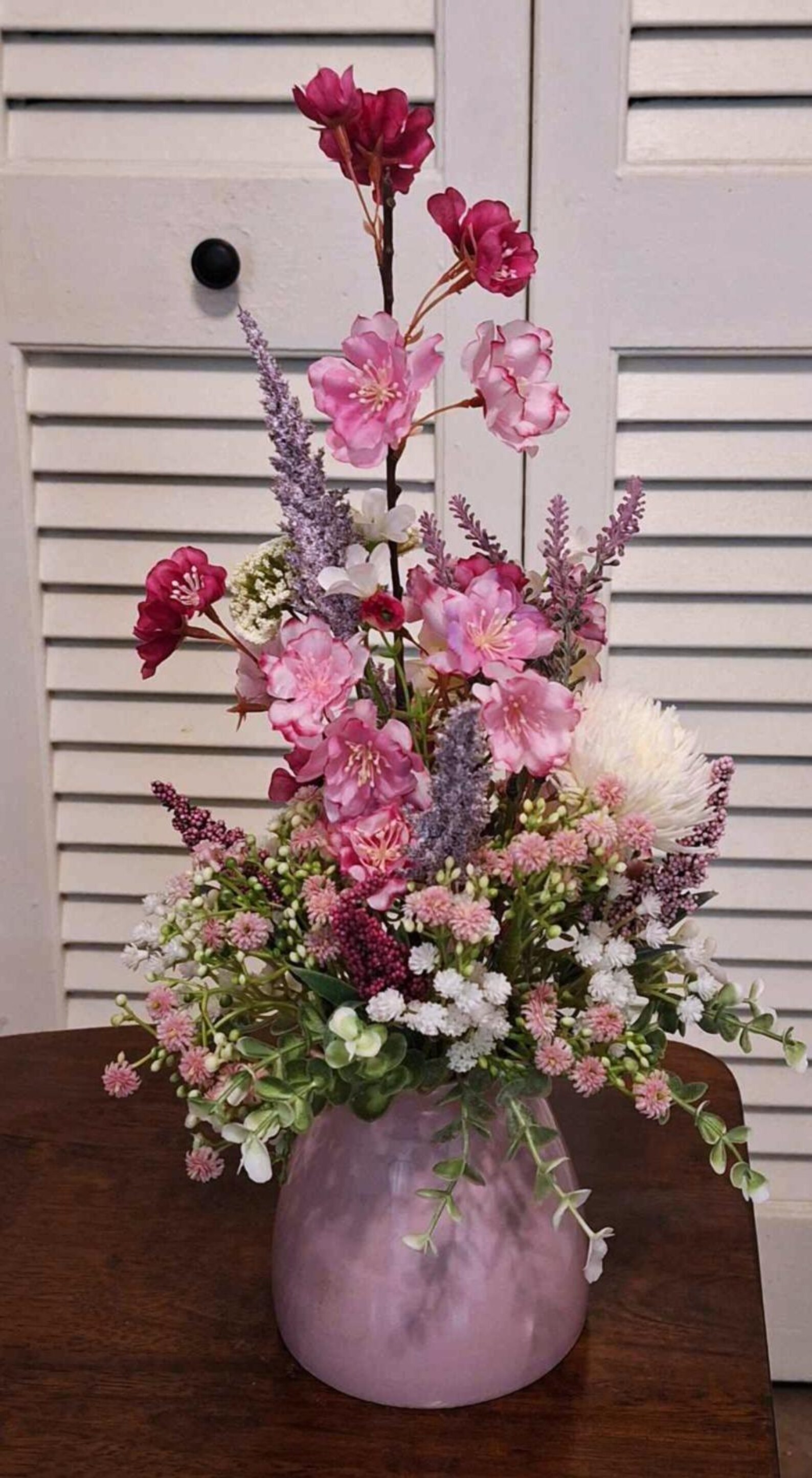 Spring Fusion Silk Floral Arrangement - Etsy