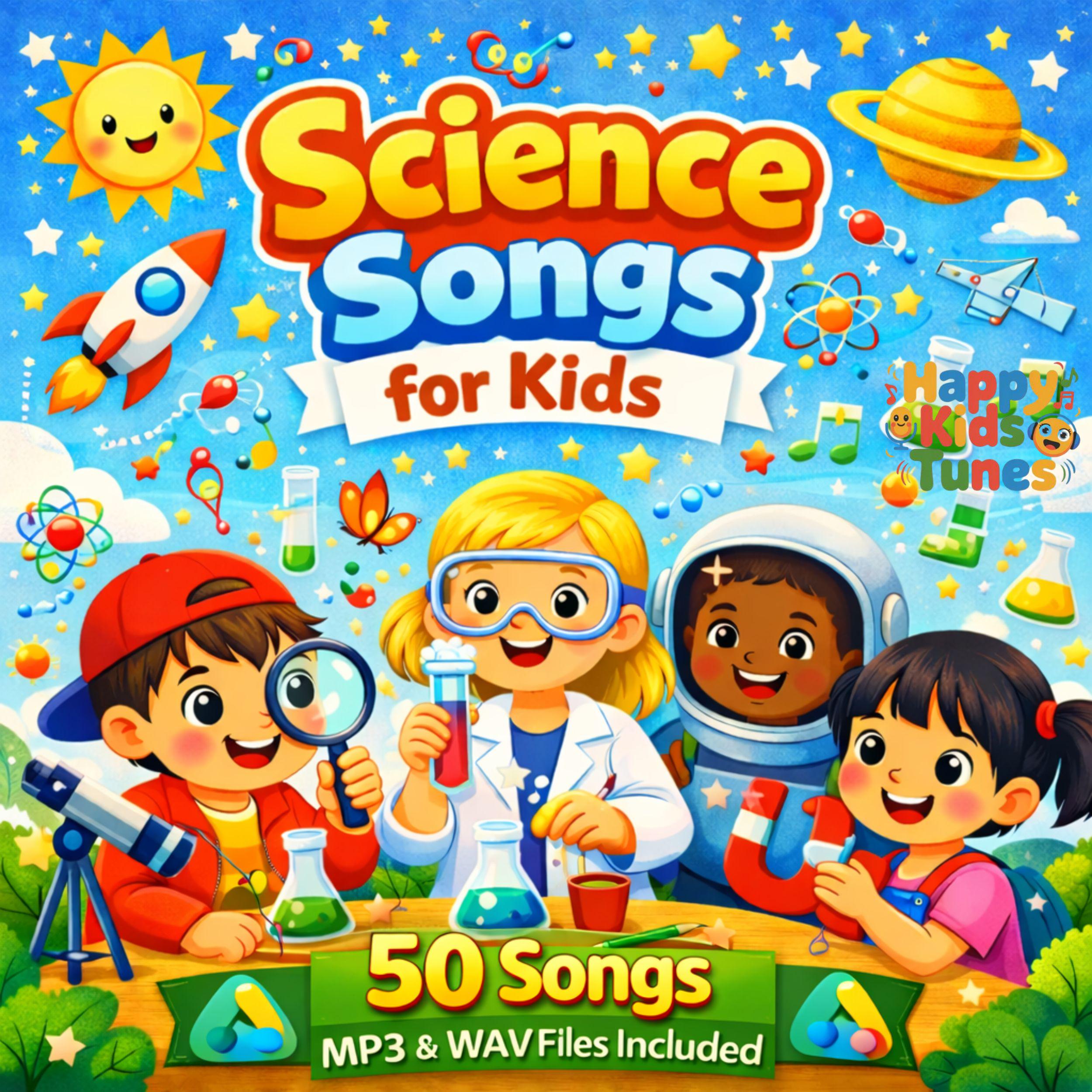 Science Songs for Kids | 50 Educational Children’s Music Tracks | Fun ...