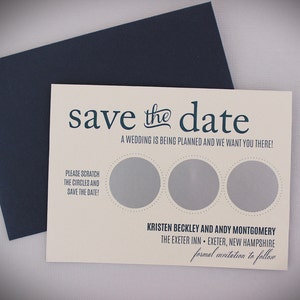 Scratch off Save the Dates - Etsy