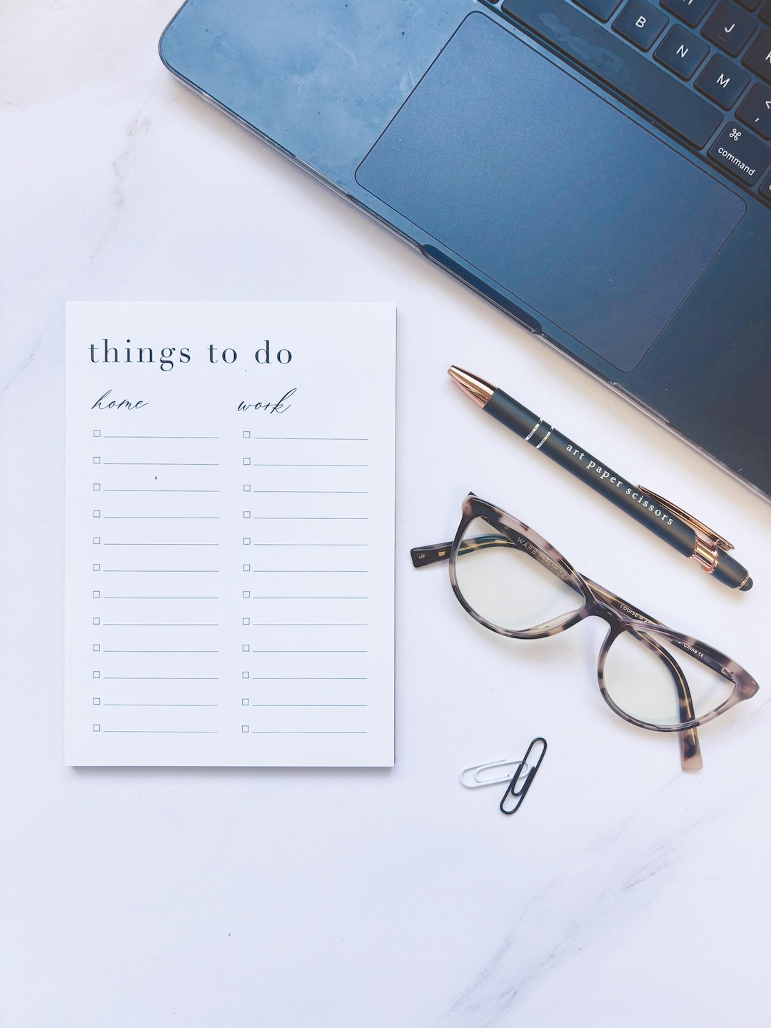 Things to Do Notepad, Simple Daily Planner for Home & Office ...