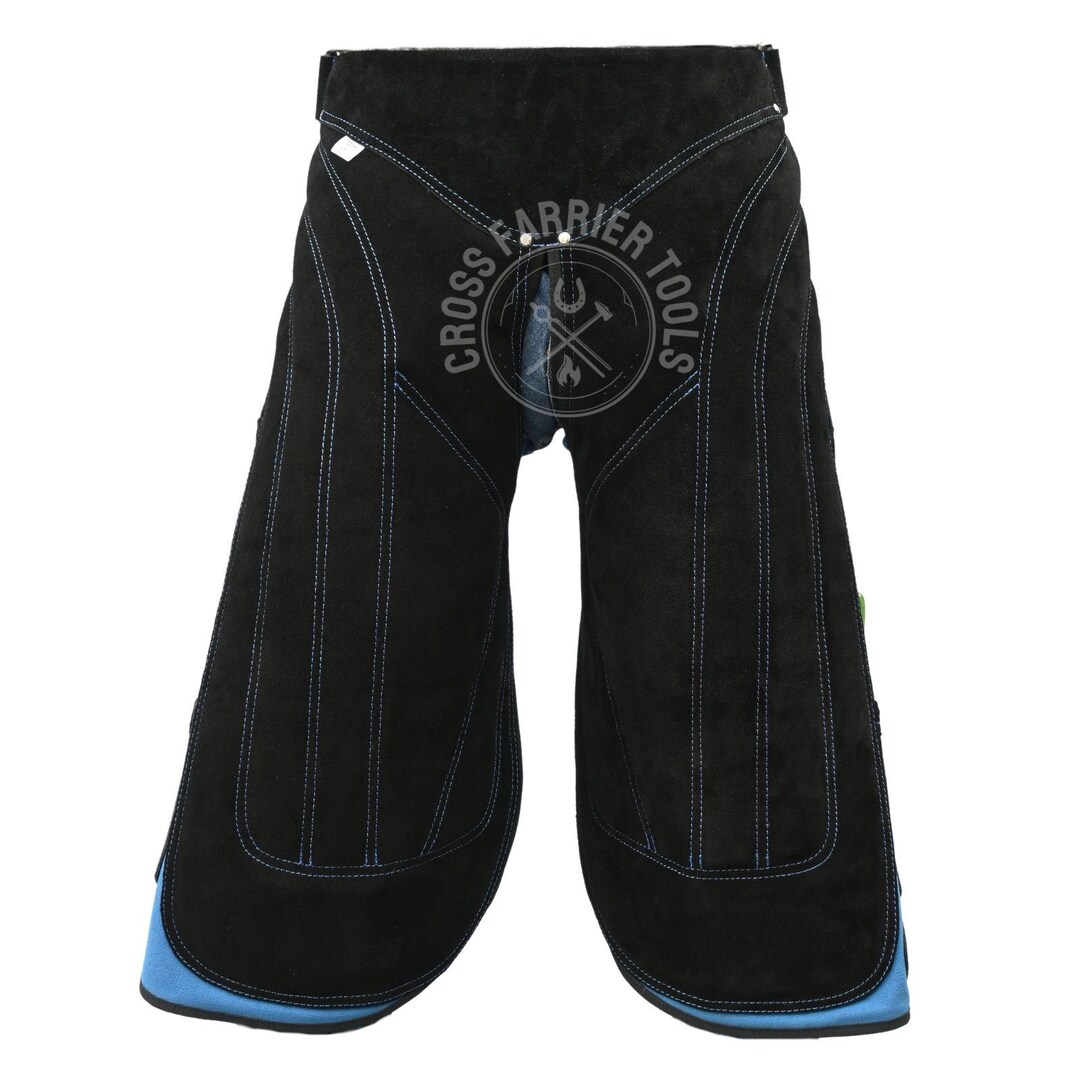 Handmade Cordura Reinforced Farrier Apron Chaps | Heavy Duty Leather ...