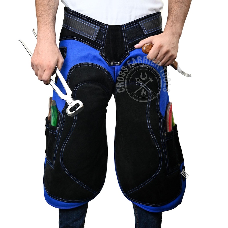 New Handmade Premium Farrier Chaps - Farrier Aprons Durable Leather ...
