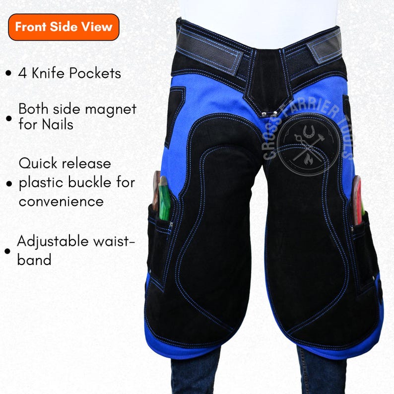 New Handmade Premium Farrier Chaps - Farrier Aprons Durable Leather ...