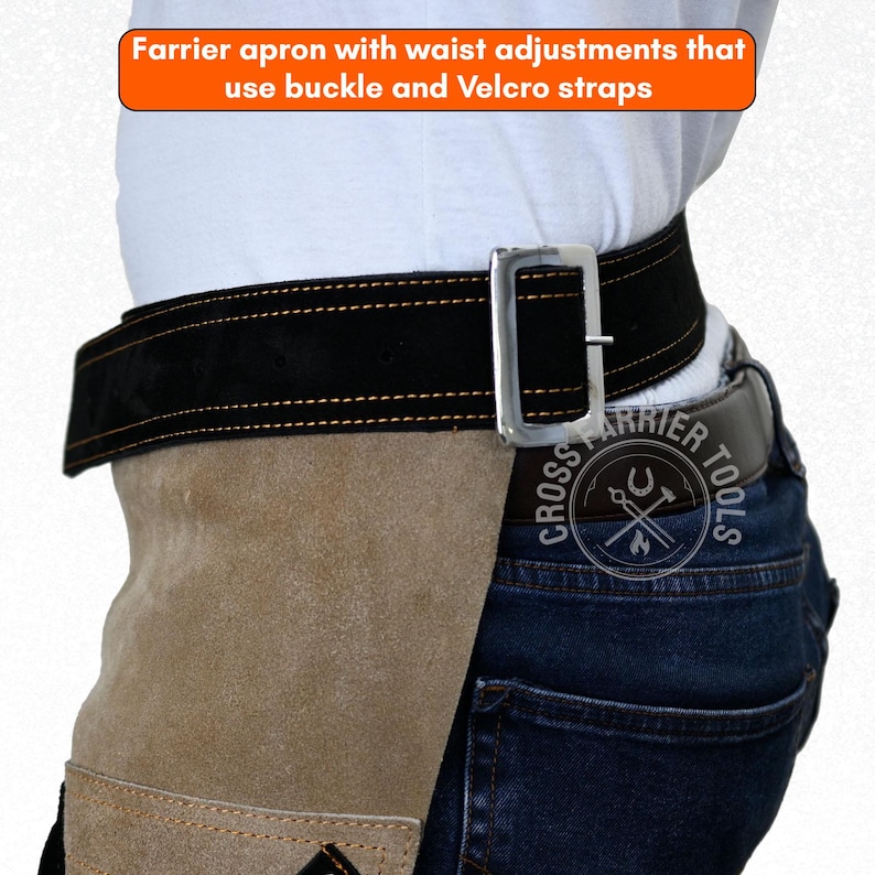 New Handmade Premium Farrier Chaps - Farrier Aprons Durable Leather ...