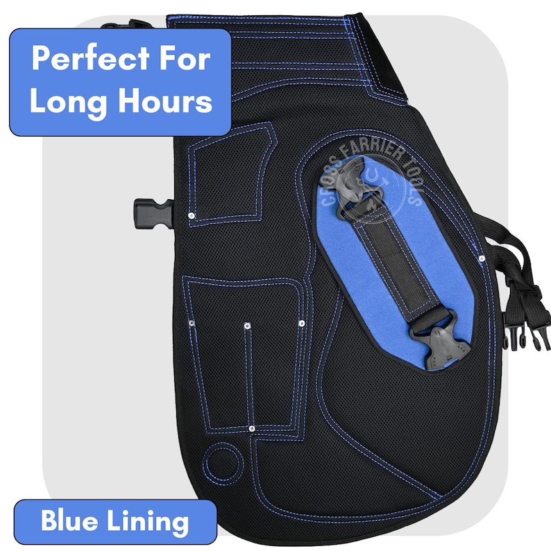 Farrier Apron Chaps for Hoof Trimming & Shoeing – Genuine Leather ...