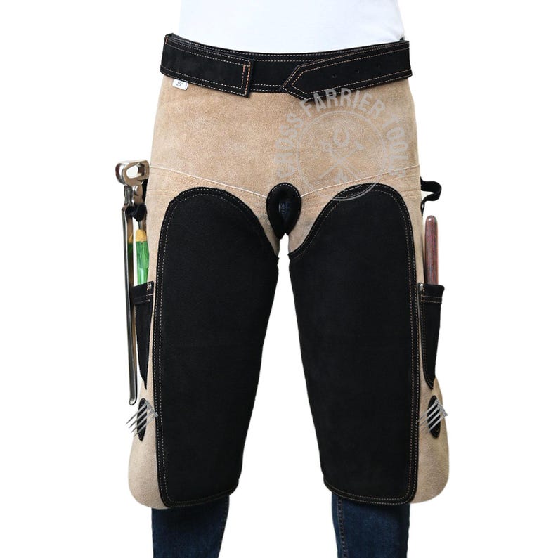 New Handmade Premium Farrier Chaps - Farrier Aprons Durable Leather ...