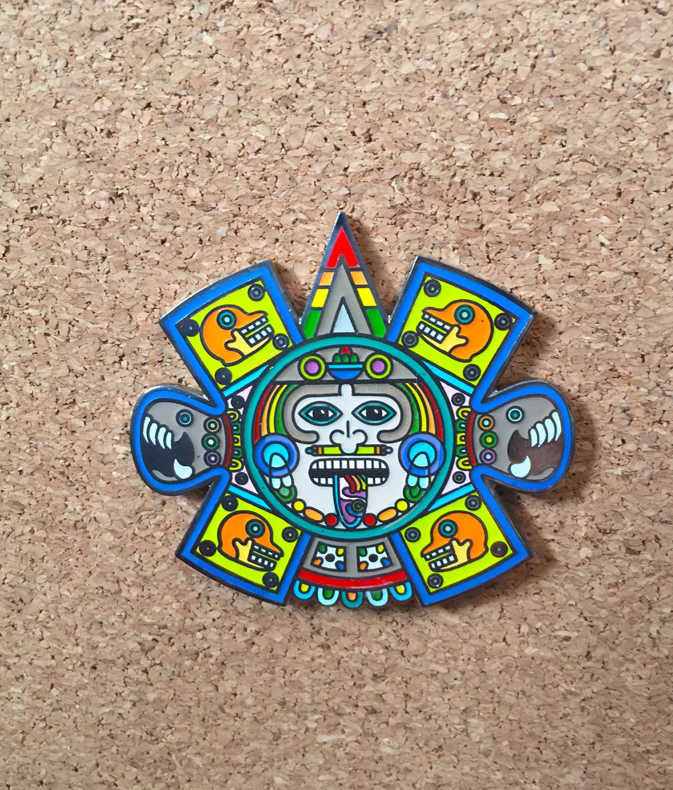 Aztec Sun PIN - Etsy
