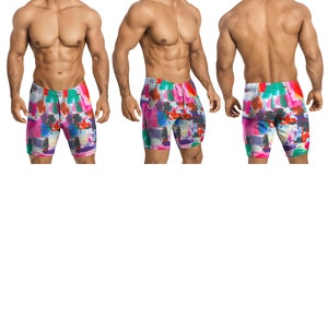 Paint Spill Swimsuits in 7 Styles for Men by Vuthy Sim - 316 - Etsy