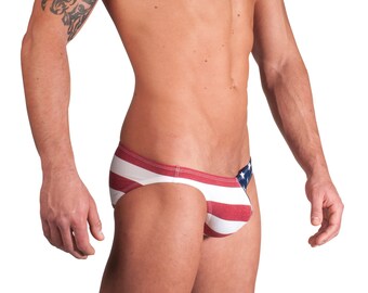 American Flag Swim Bikini by Vuthy Sim 207 2 Etsy