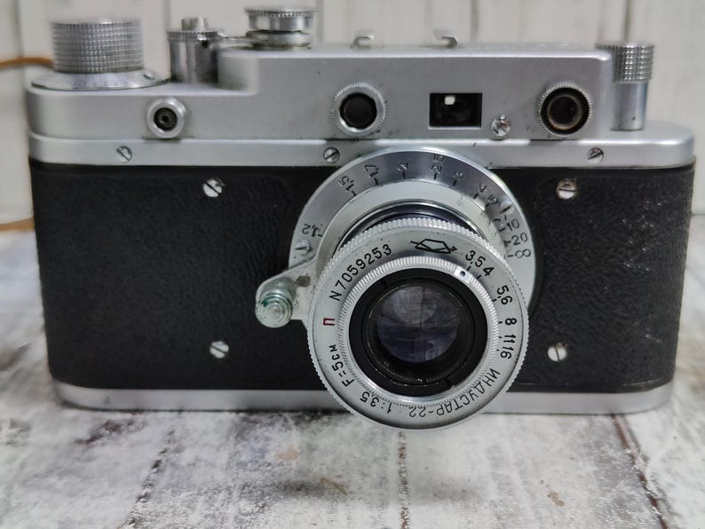 ZORKI C Soviet Camera ZORKIY C ZORKY S Leica Copy Lens Industar-22 - Etsy