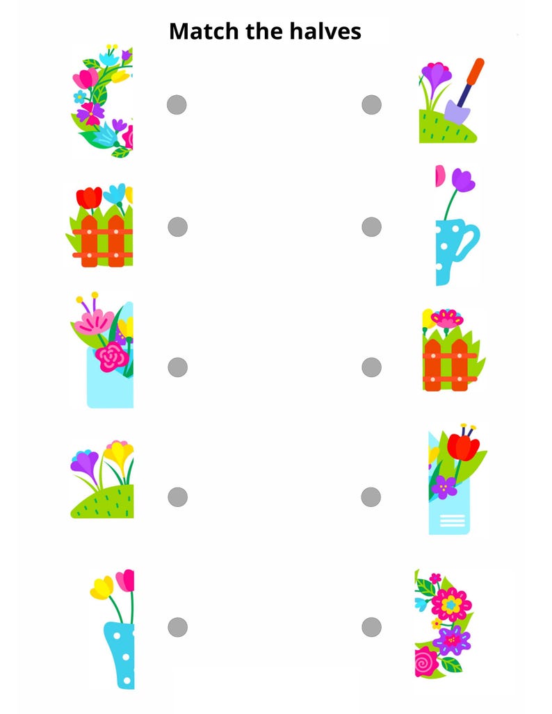 Spring Preschool Activity Pack | Printable Worksheets for Kids | Easter and Spring Printables ...
