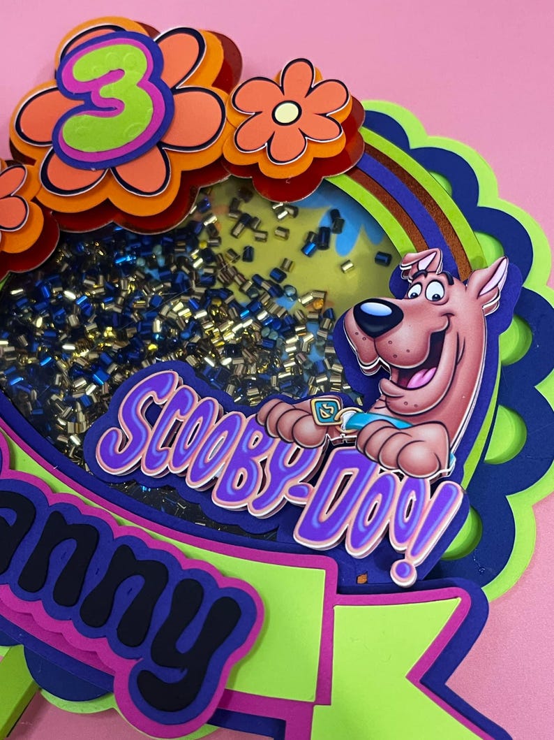 Scooby Doo Cake Topper - Etsy