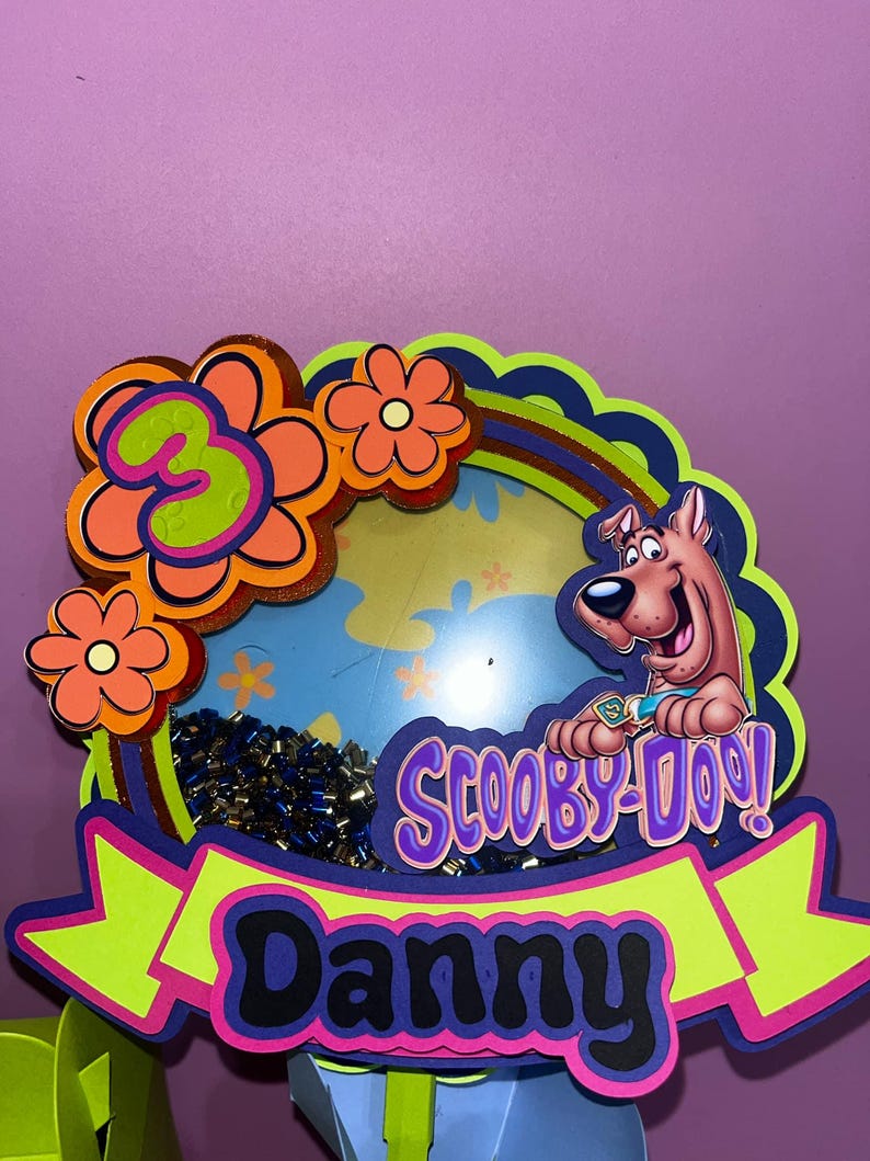 Scooby Doo Cake Topper - Etsy