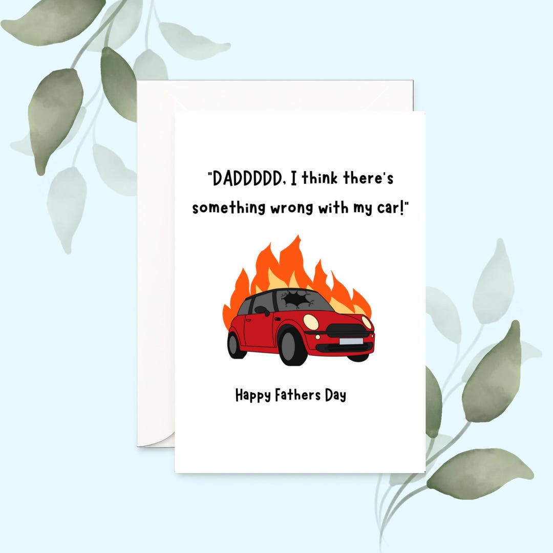Fathers Day Card | Card for Dad | Father’s Day | Funny Fathers Day Card ...